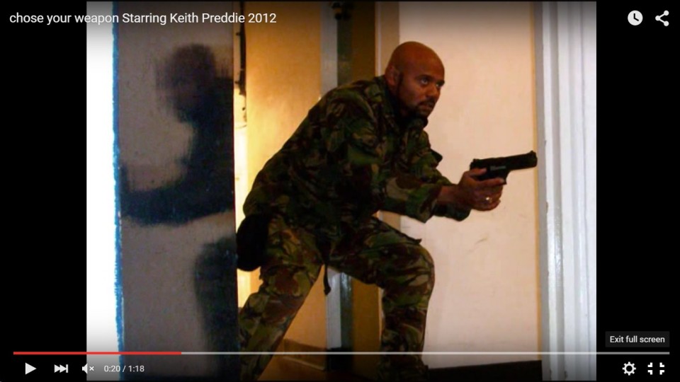 chose your weapon Starring Keith Preddie 2012 – Keith Preddie